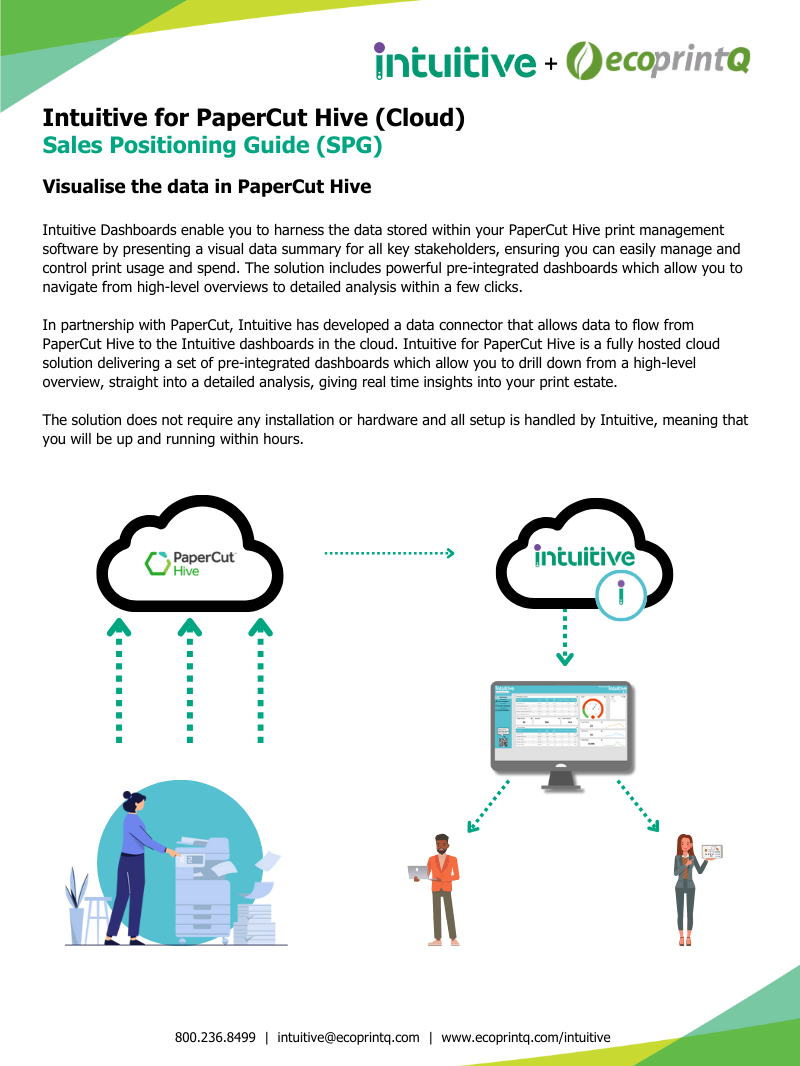 NEW Intuitive Sales Positioning Guides for PaperCut MF or PaperCut HIVE ...